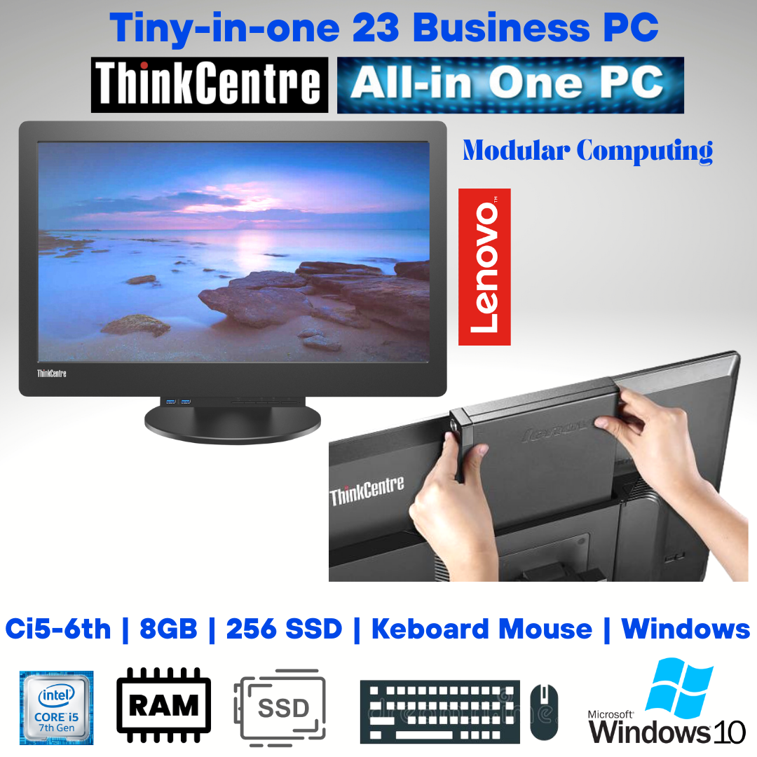 Lenovo tiny in one 23 All in One PC Buy online at best price in Dubai U.A.E